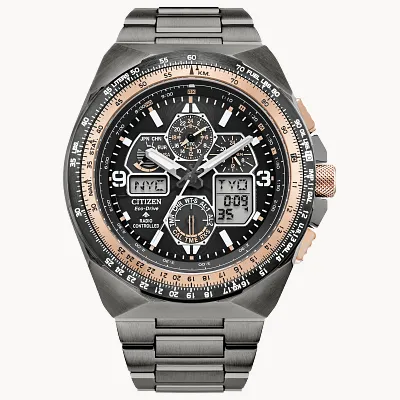 Promaster Skyhawk A-T Black Dial Stainless Steel Bracelet Promaster Skyhawk A-T Black Dial Stainless Steel Bracelet